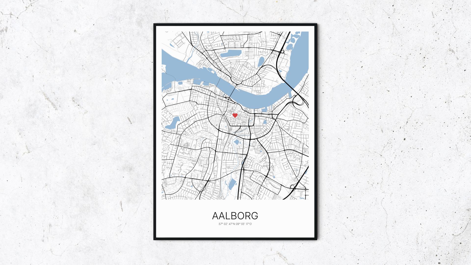 Cartida - Poster von Aalborg - Region Nordjylland - Dänemark