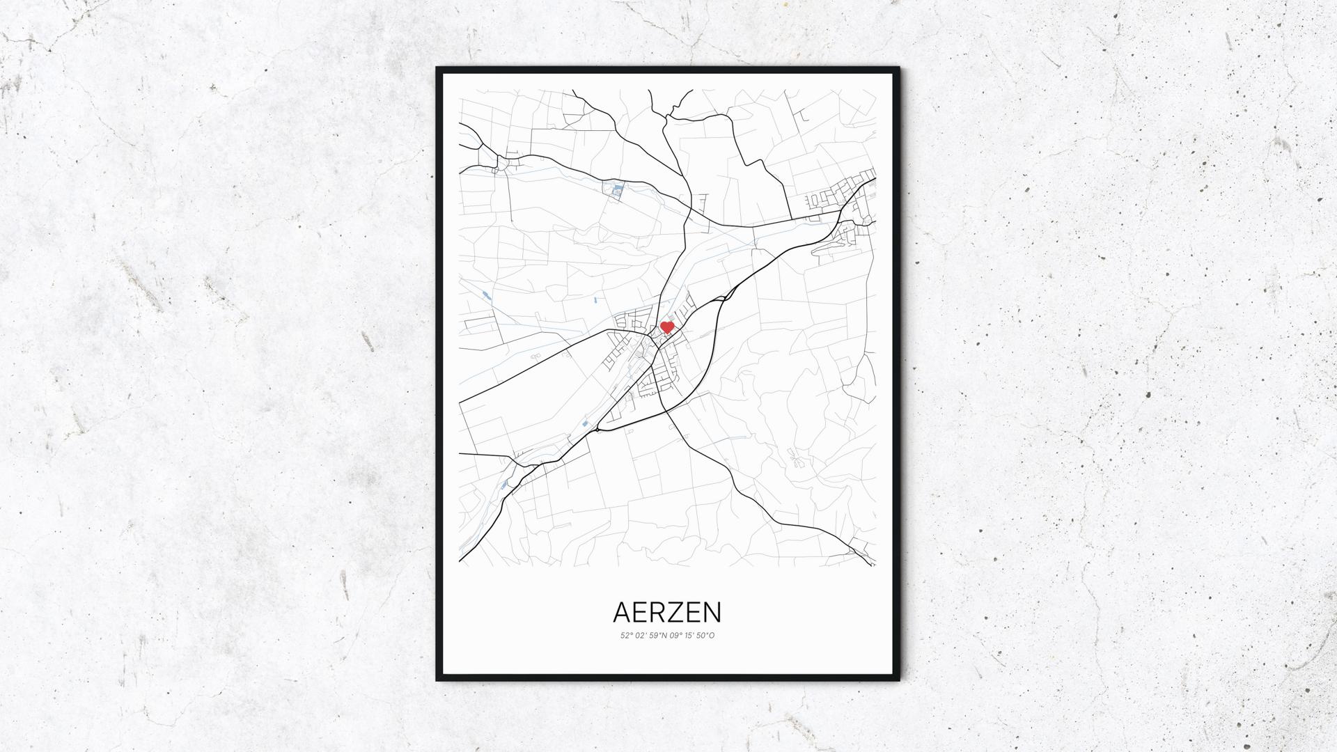 Cartida - Poster von Aerzen - Niedersachsen - Deutschland