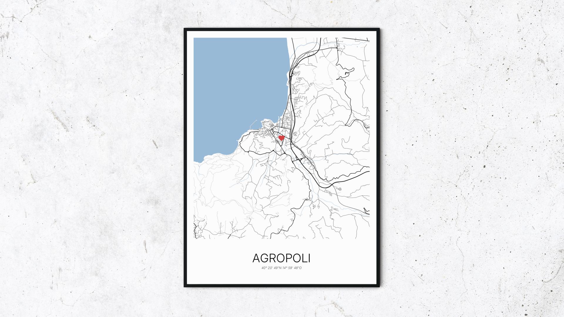 Cartida - Poster von Agropoli - Campania - Italien