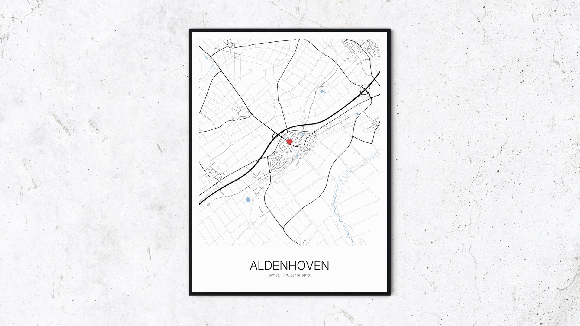 Cartida - Poster von Aldenhoven - Nordrhein-Westfalen - Deutschland