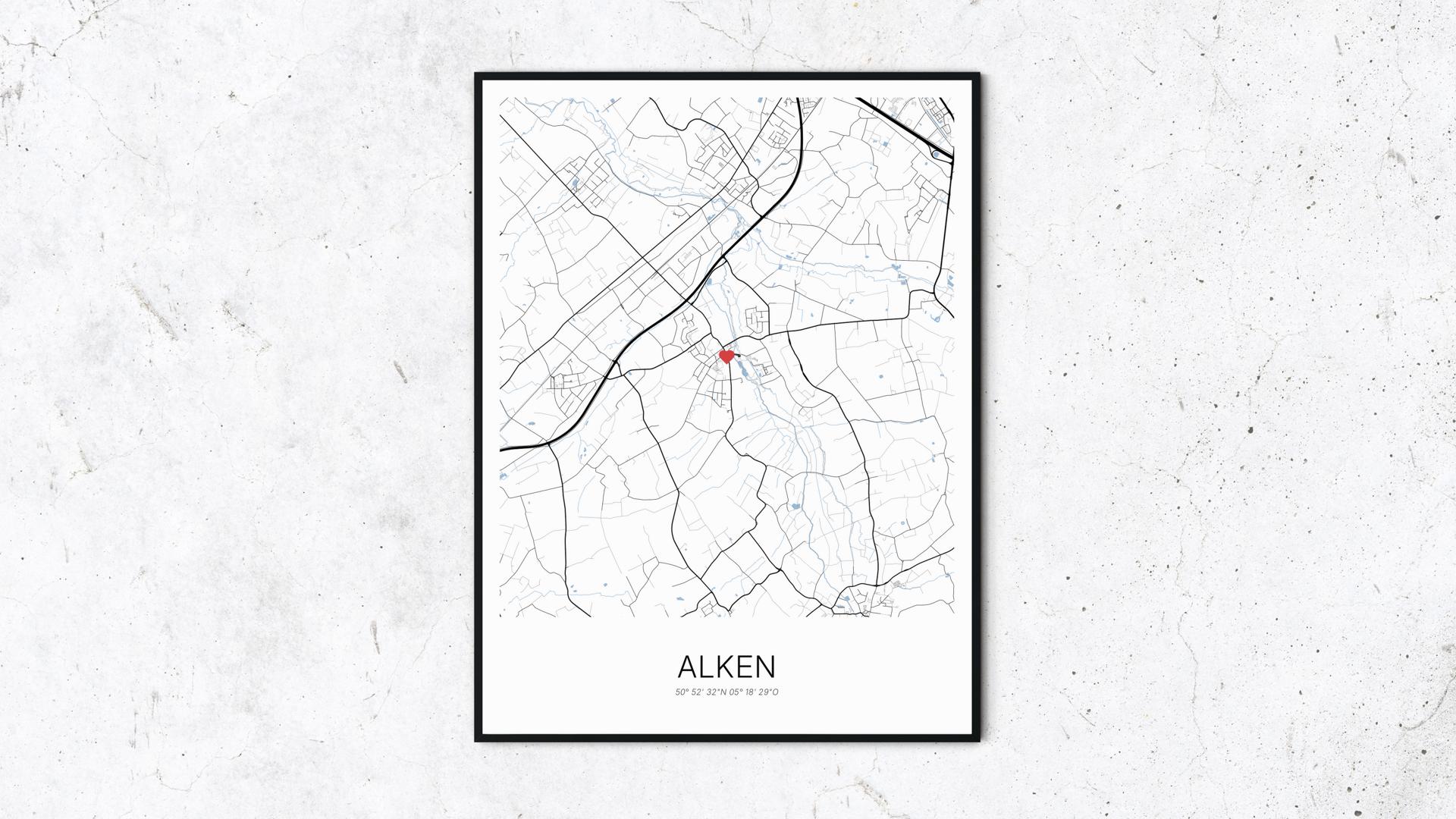 Cartida - Poster von Alken - Vlaanderen - Belgien