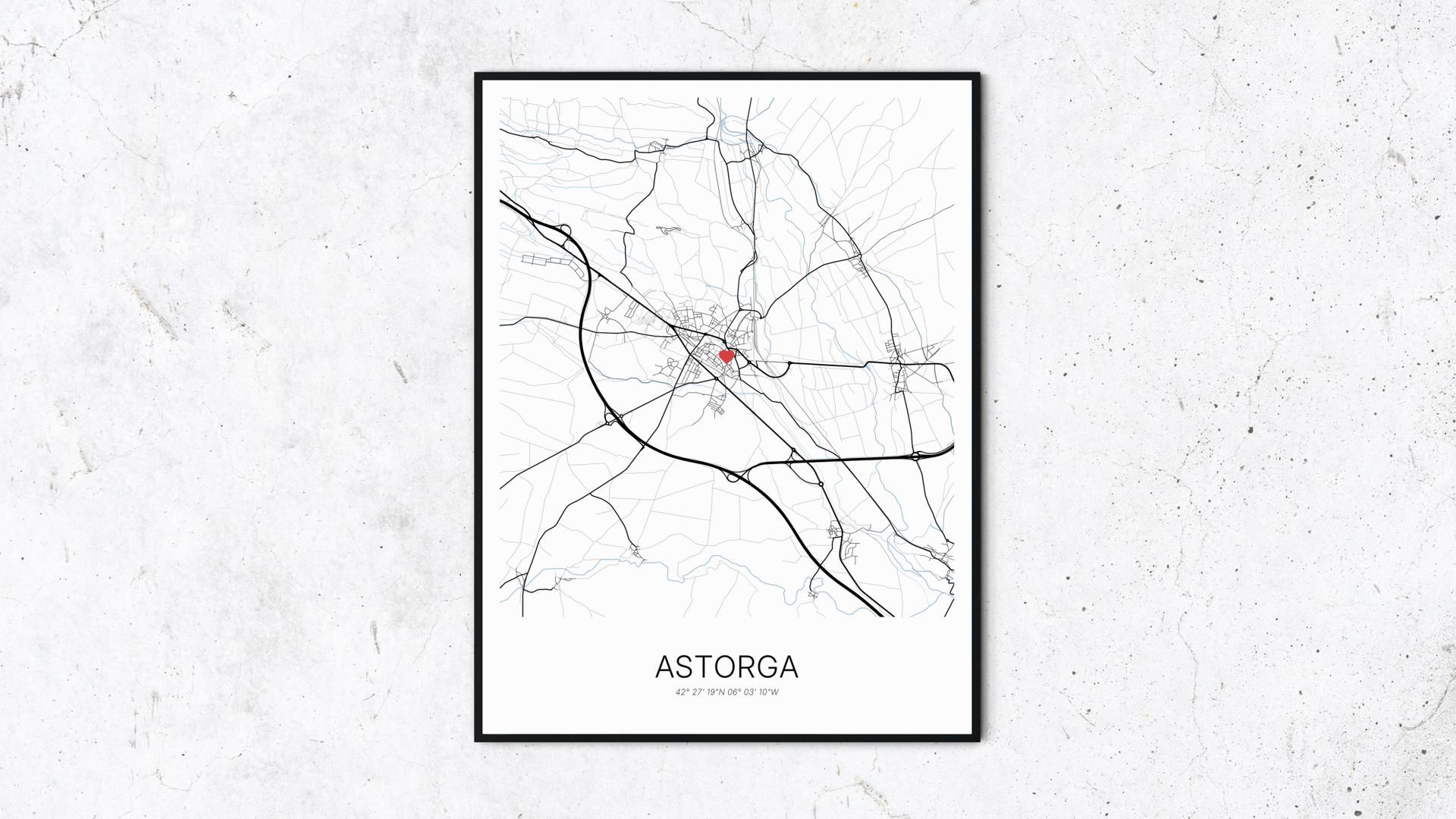 Cartida - Poster von Astorga - Castilla y León - Spanien