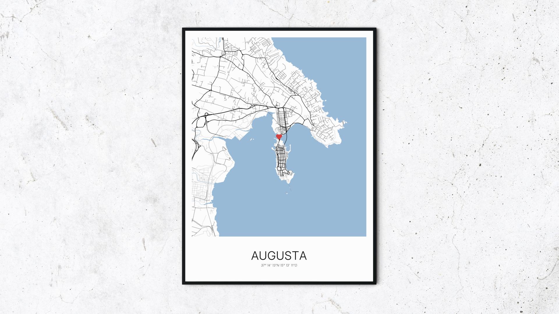Cartida - Poster von Augusta - Sicilia - Italien