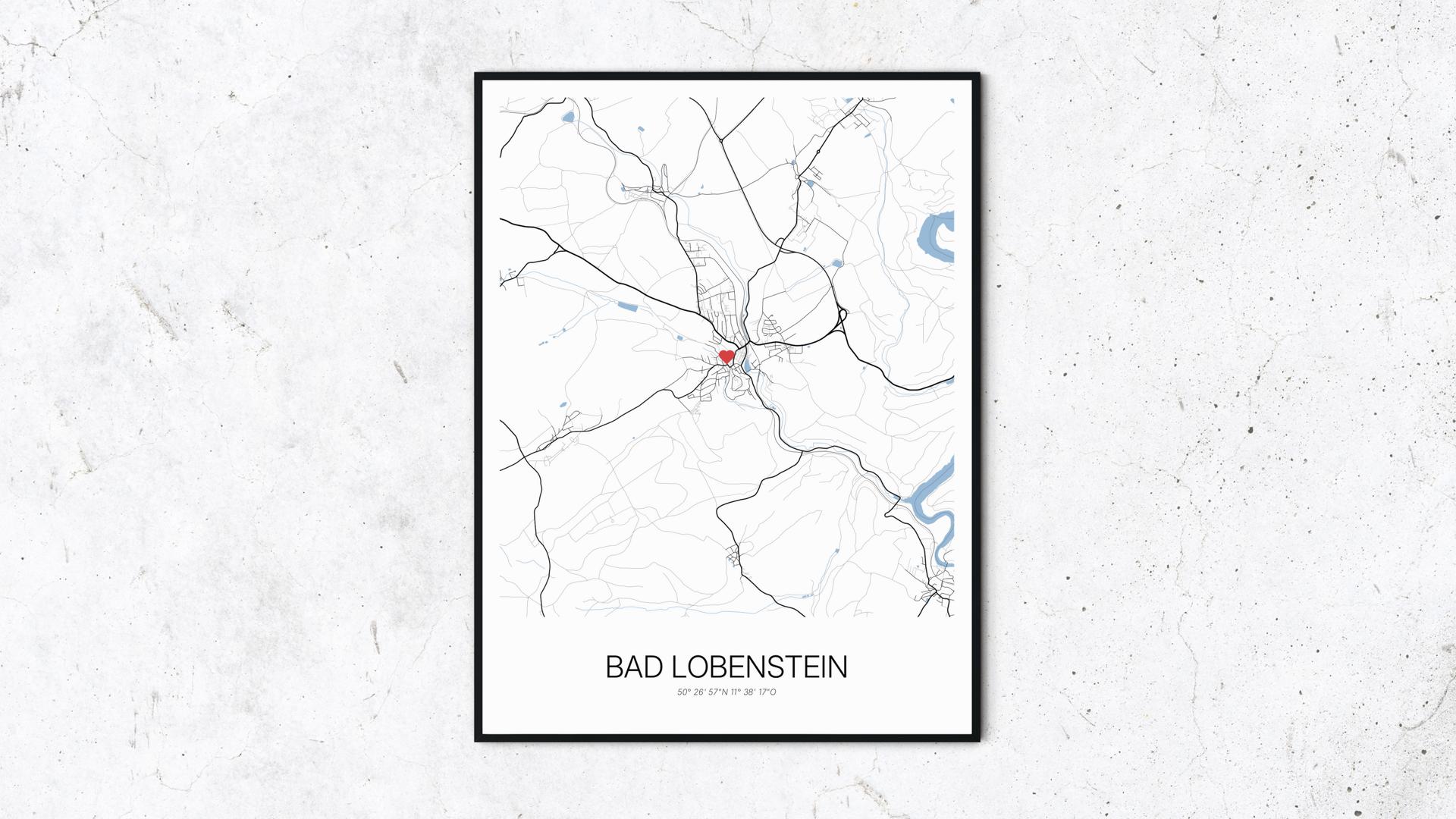 Cartida - Poster von Bad Lobenstein - Thüringen - Deutschland