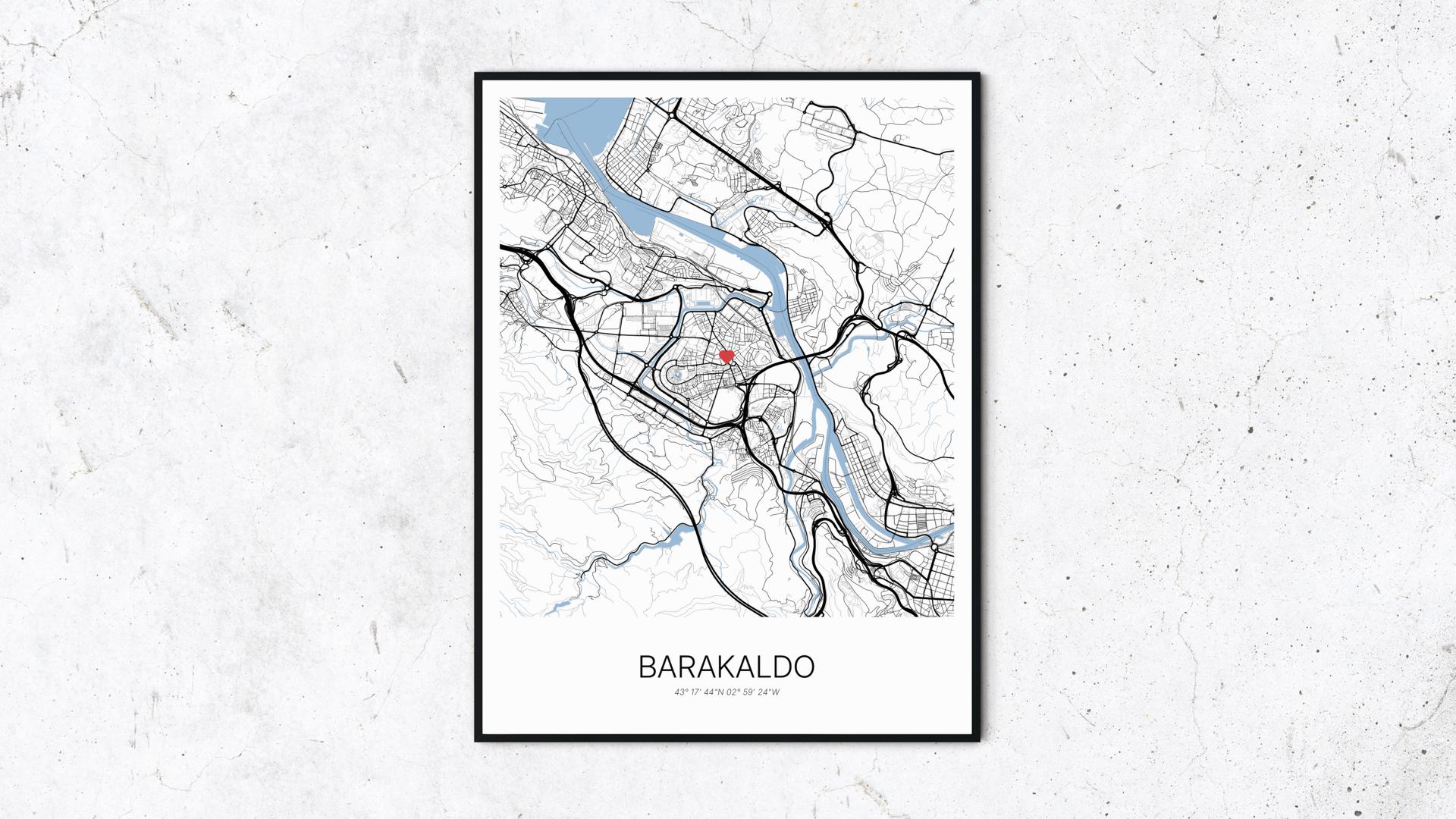 Cartida - Poster von Barakaldo - Euskadi - Spanien