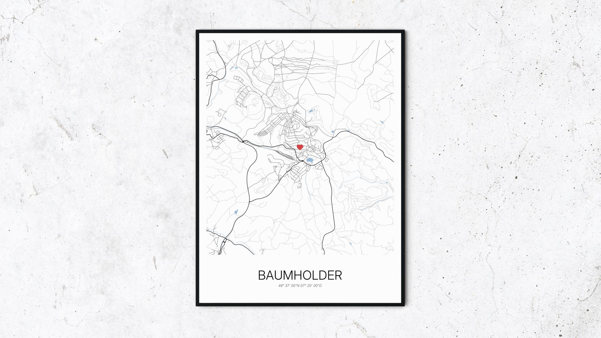 Cartida - Poster von Baumholder - Rheinland-Pfalz - Deutschland