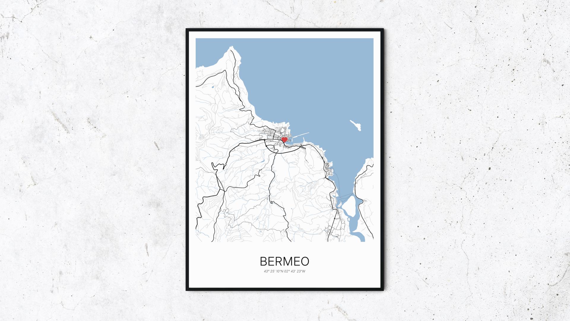 Cartida - Poster von Bermeo - Euskadi - Spanien