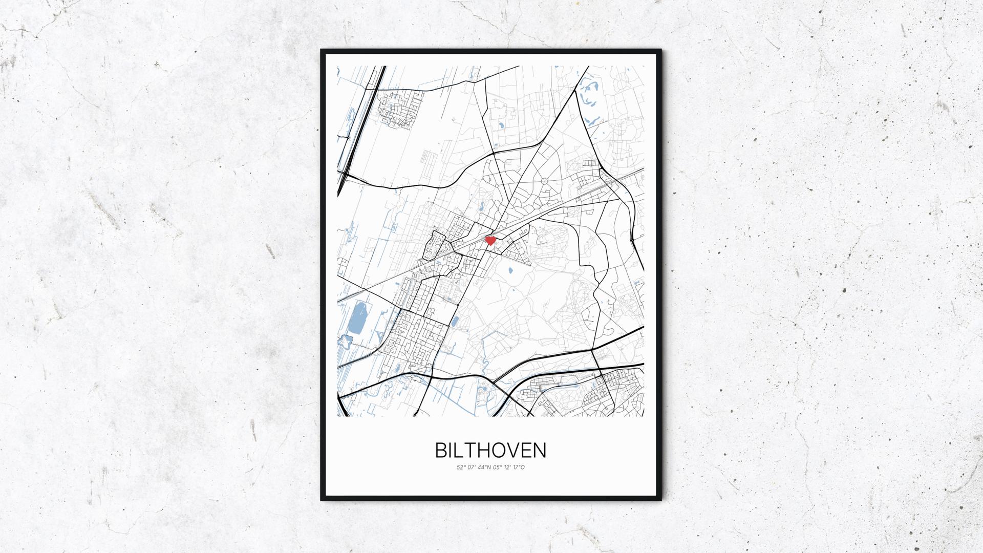 Cartida - Poster von Bilthoven - Utrecht - Niederlande