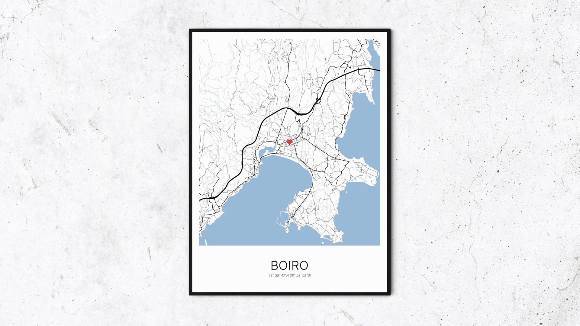 Cartida - Poster von Boiro - Galicia - Spanien