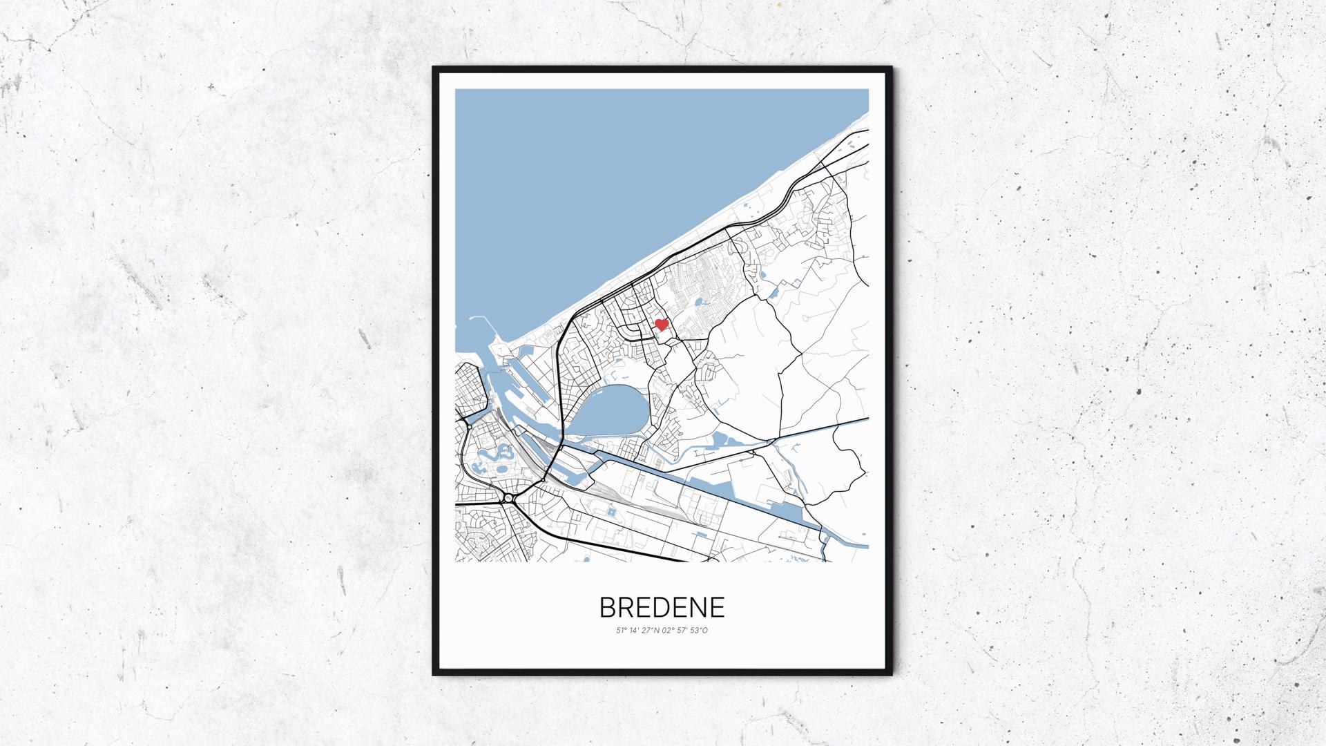 Cartida - Poster von Bredene - Vlaanderen - Belgien