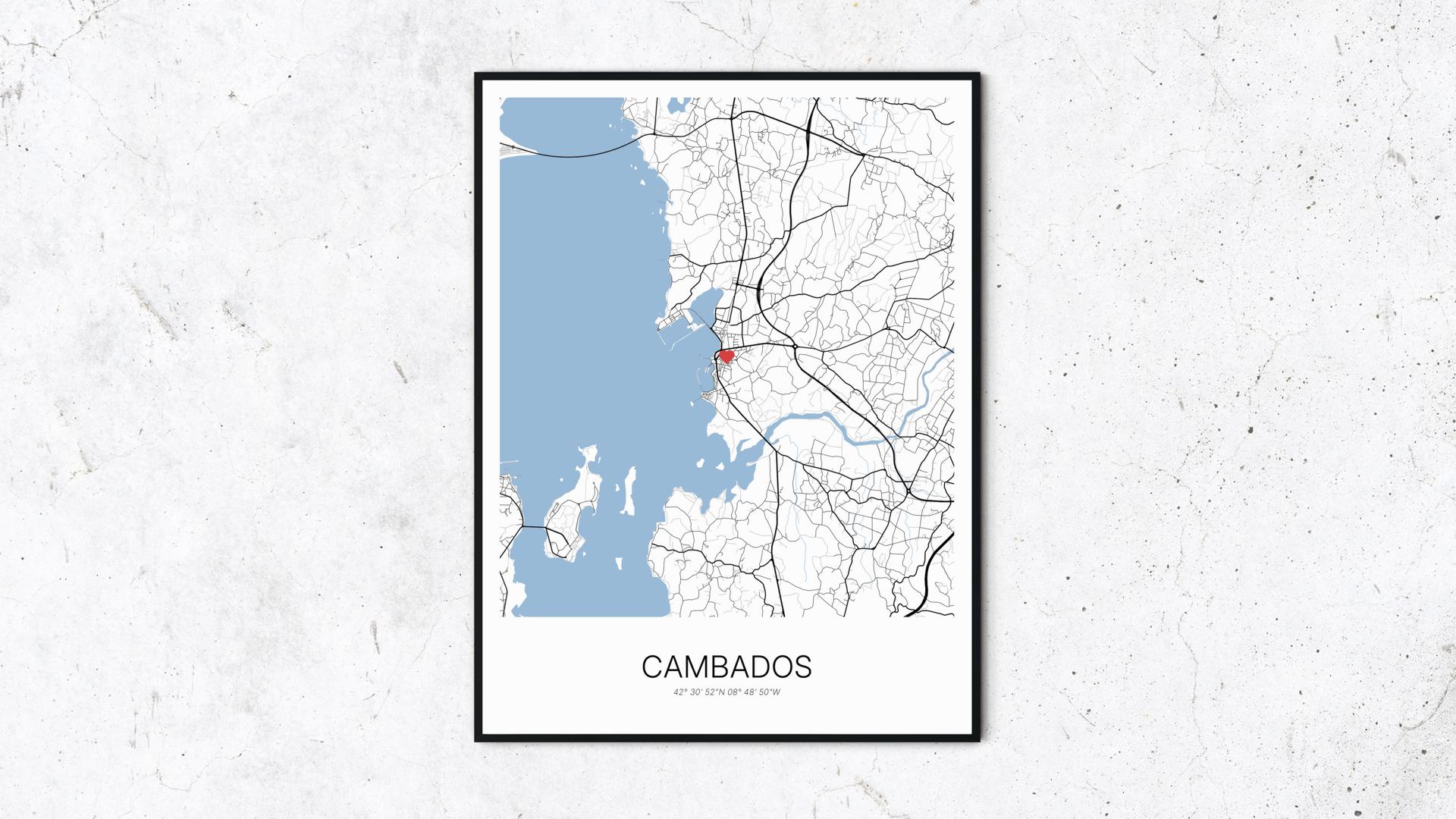 Cartida - Poster von Cambados - Galicia - Spanien