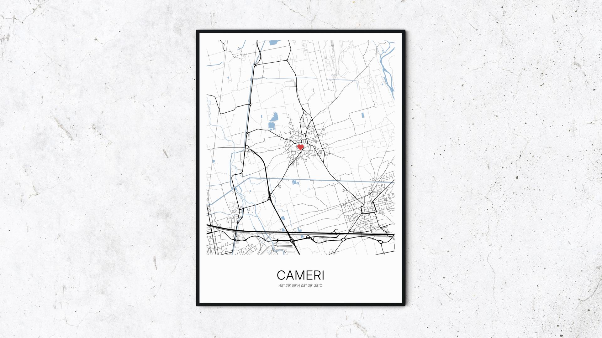 Cartida - Poster von Cameri - Piemonte - Italien