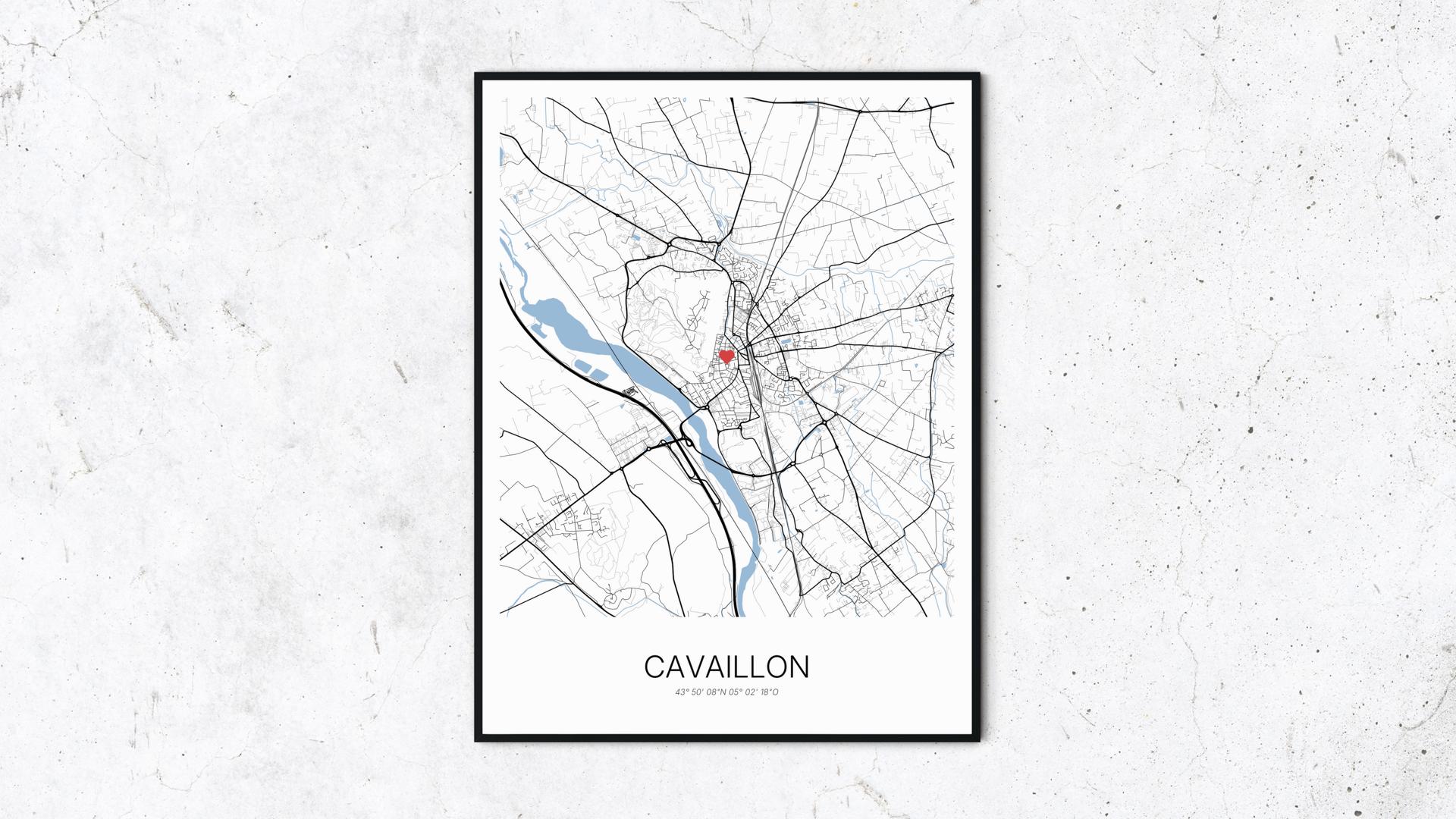 Cartida - Poster von Cavaillon - Provence-Alpes-Côte d'Azur - Frankreich