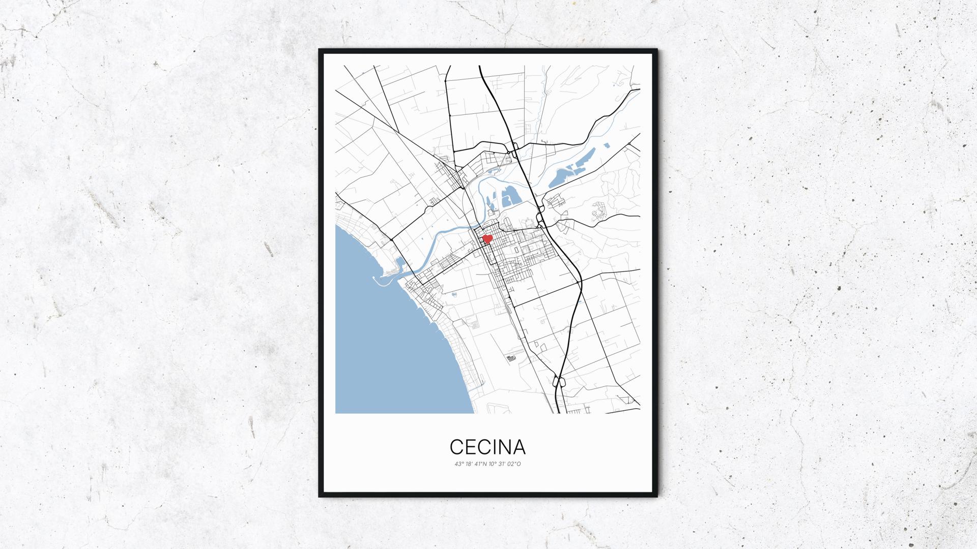 Cartida - Poster von Cecina - Toscana - Italien