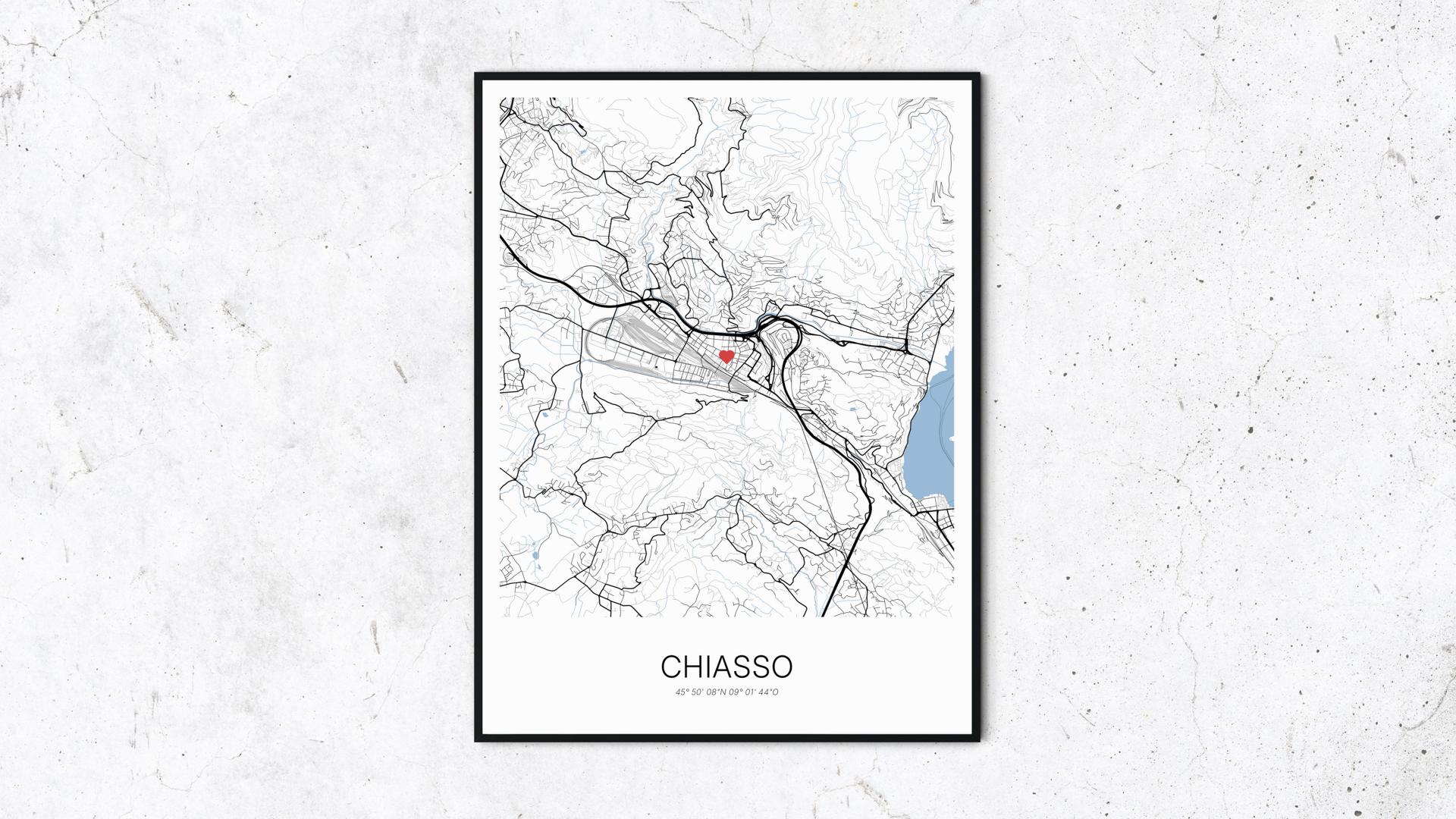 Cartida - Poster von Chiasso - Ticino - Schweiz