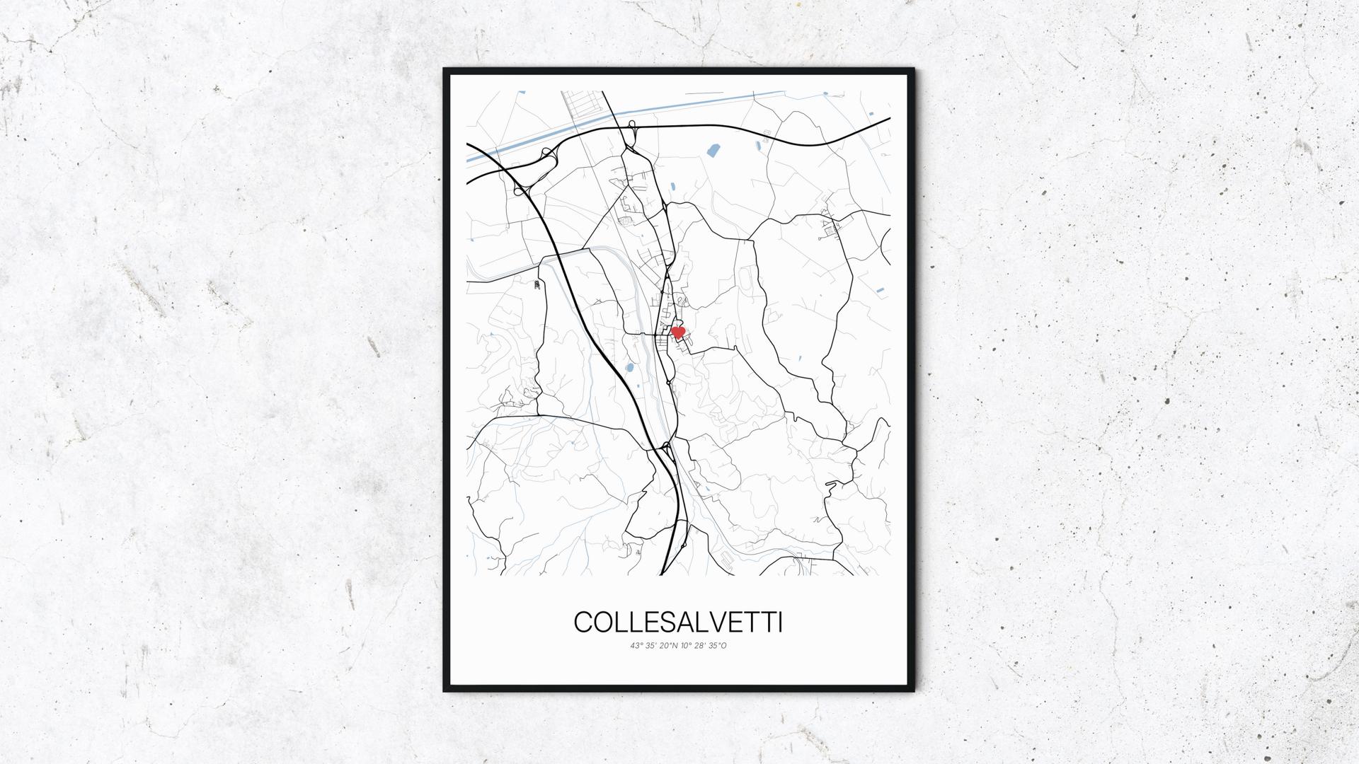 Cartida - Poster von Collesalvetti - Toscana - Italien