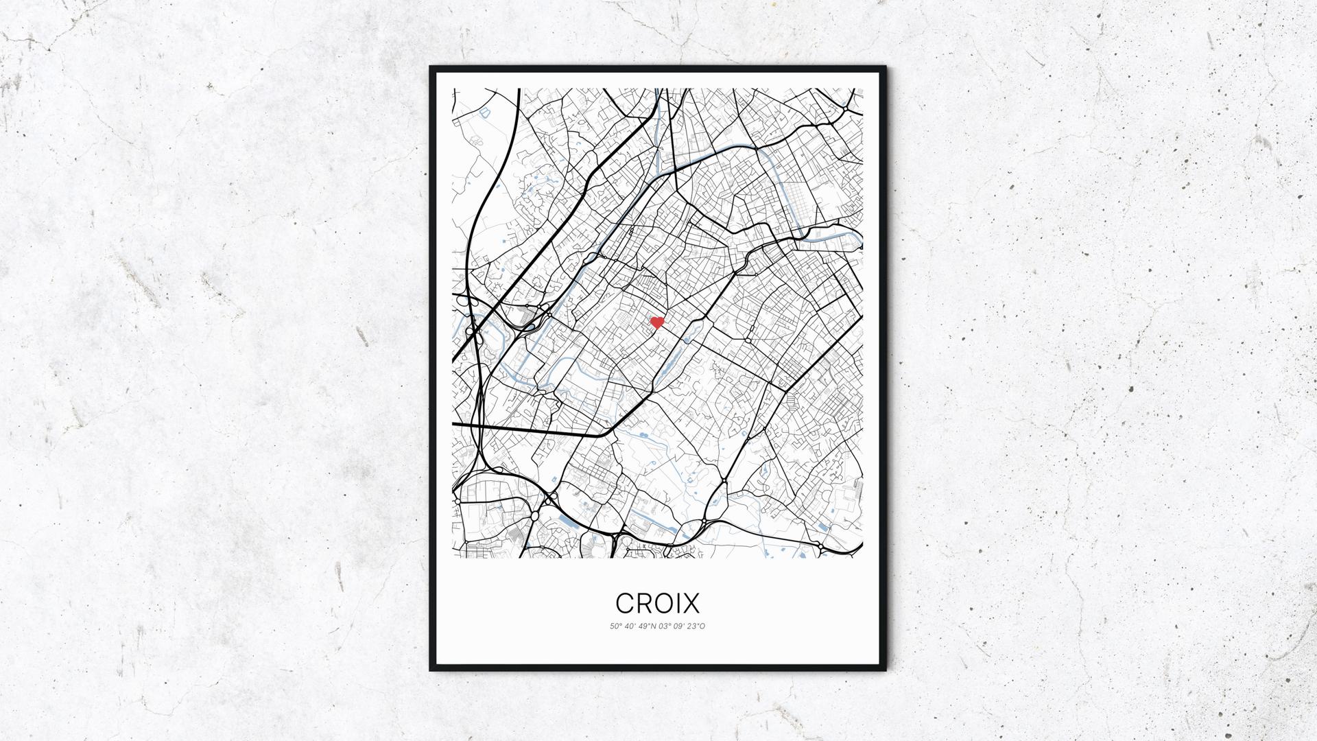 Cartida - Poster von Croix - Hauts-de-France - Frankreich