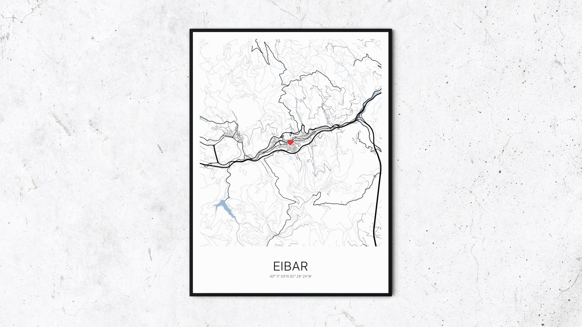 Cartida - Poster von Eibar - Euskadi - Spanien