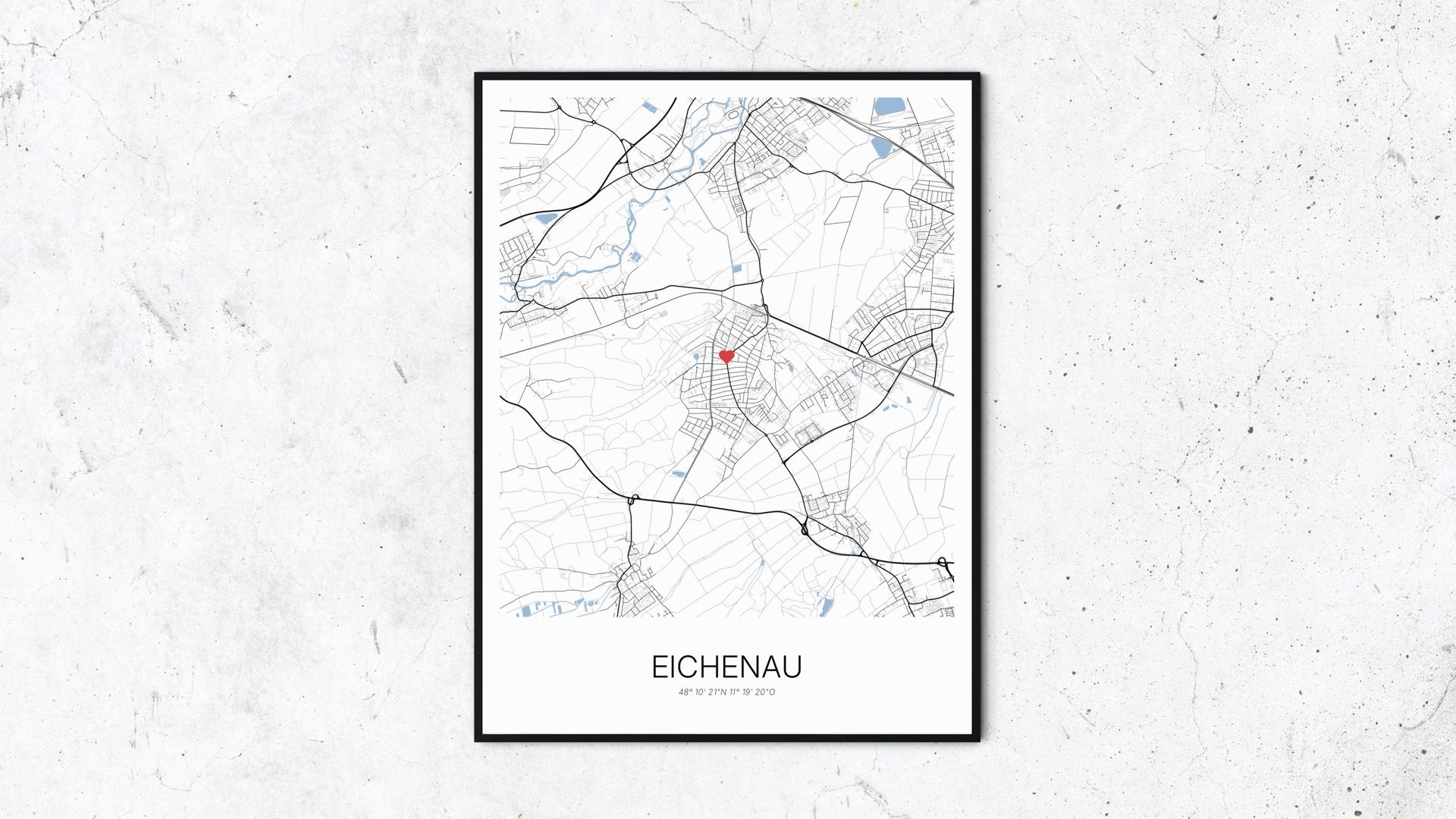 Cartida - Poster von Eichenau - Bayern - Deutschland