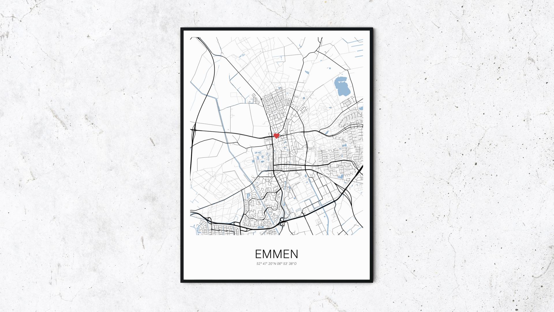 Cartida - Poster von Emmen - Drenthe - Niederlande