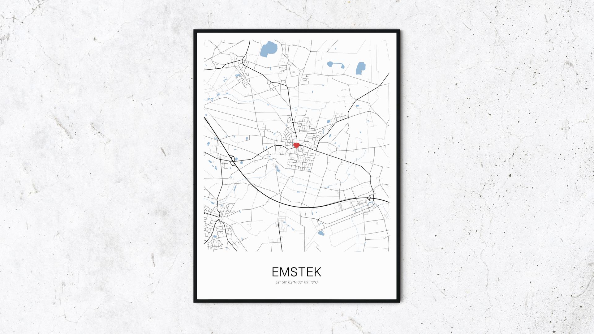 Cartida - Poster von Emstek - Niedersachsen - Deutschland