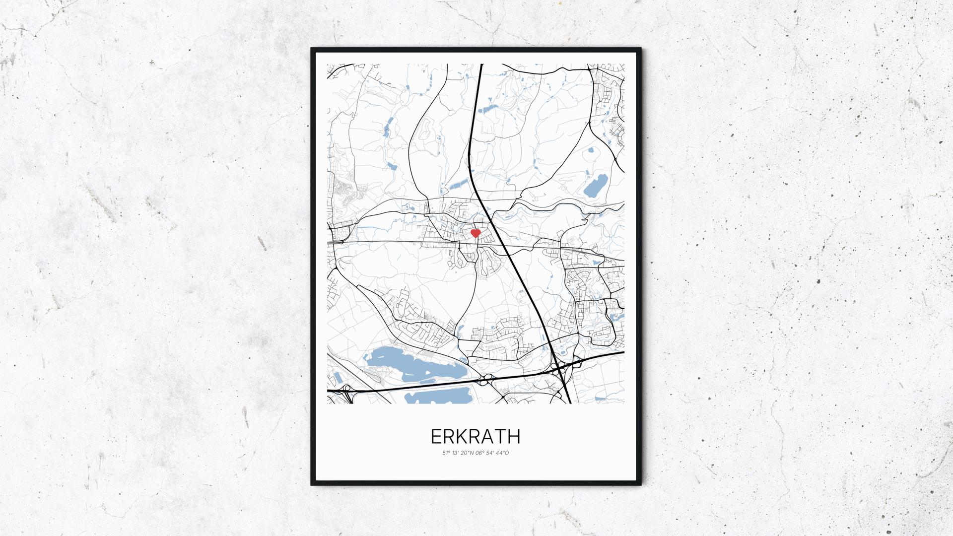 Cartida - Poster von Erkrath - Nordrhein-Westfalen - Deutschland