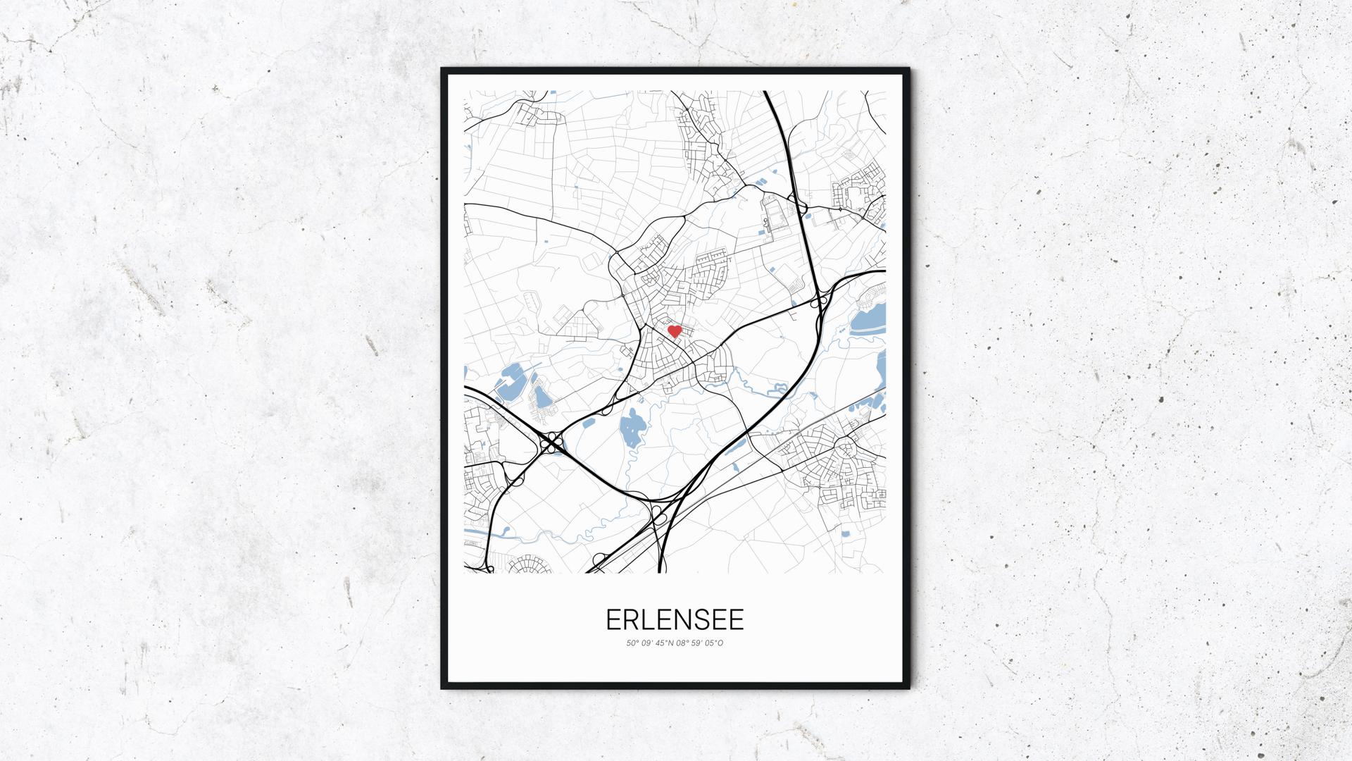 Cartida - Poster von Erlensee - Hessen - Deutschland