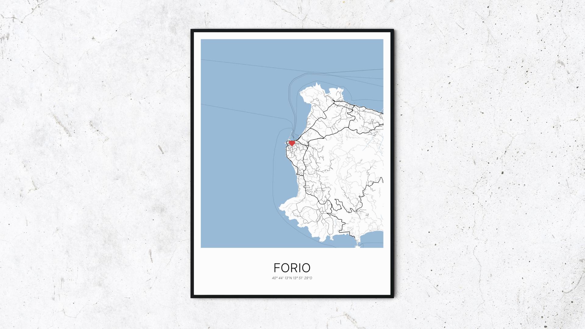 Cartida - Poster von Forio - Campania - Italien