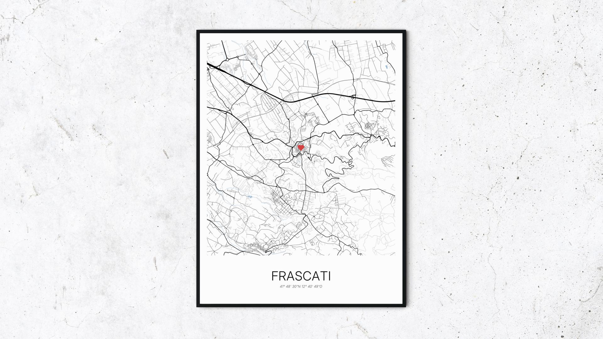 Cartida - Poster von Frascati - Lazio - Italien