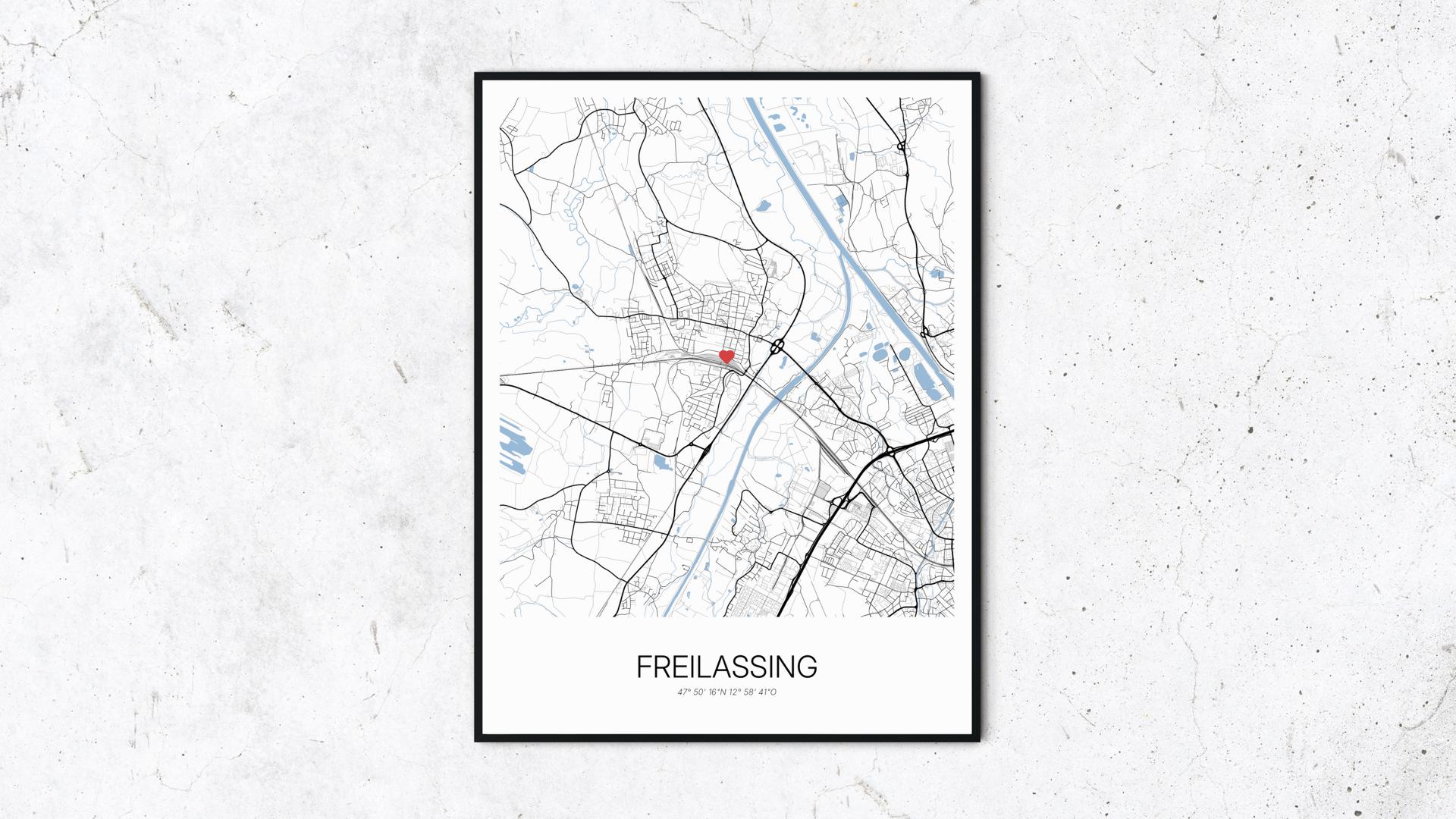 Cartida - Poster von Freilassing - Bayern - Deutschland