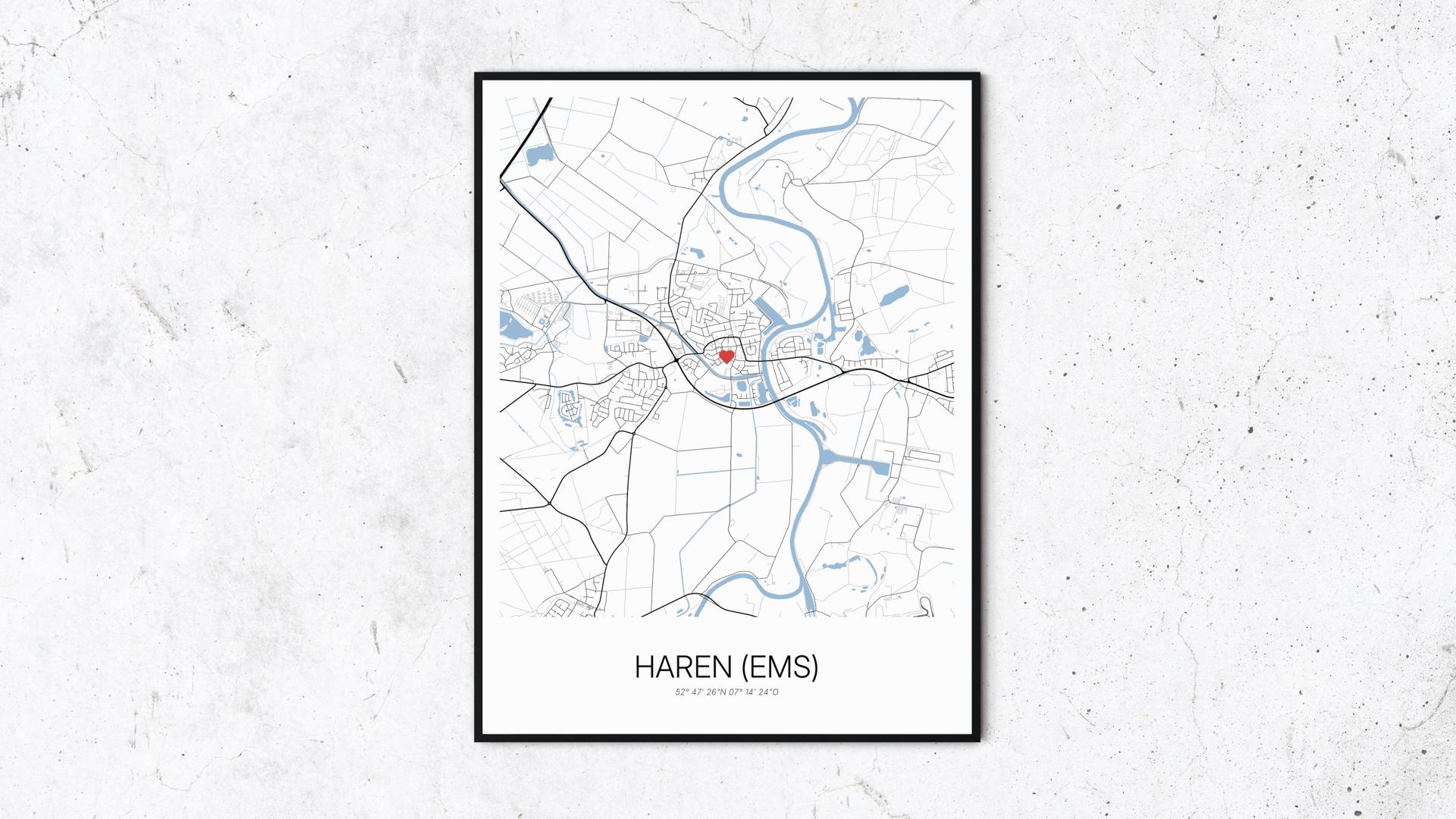 Cartida - Poster von Haren (Ems) - Niedersachsen - Deutschland