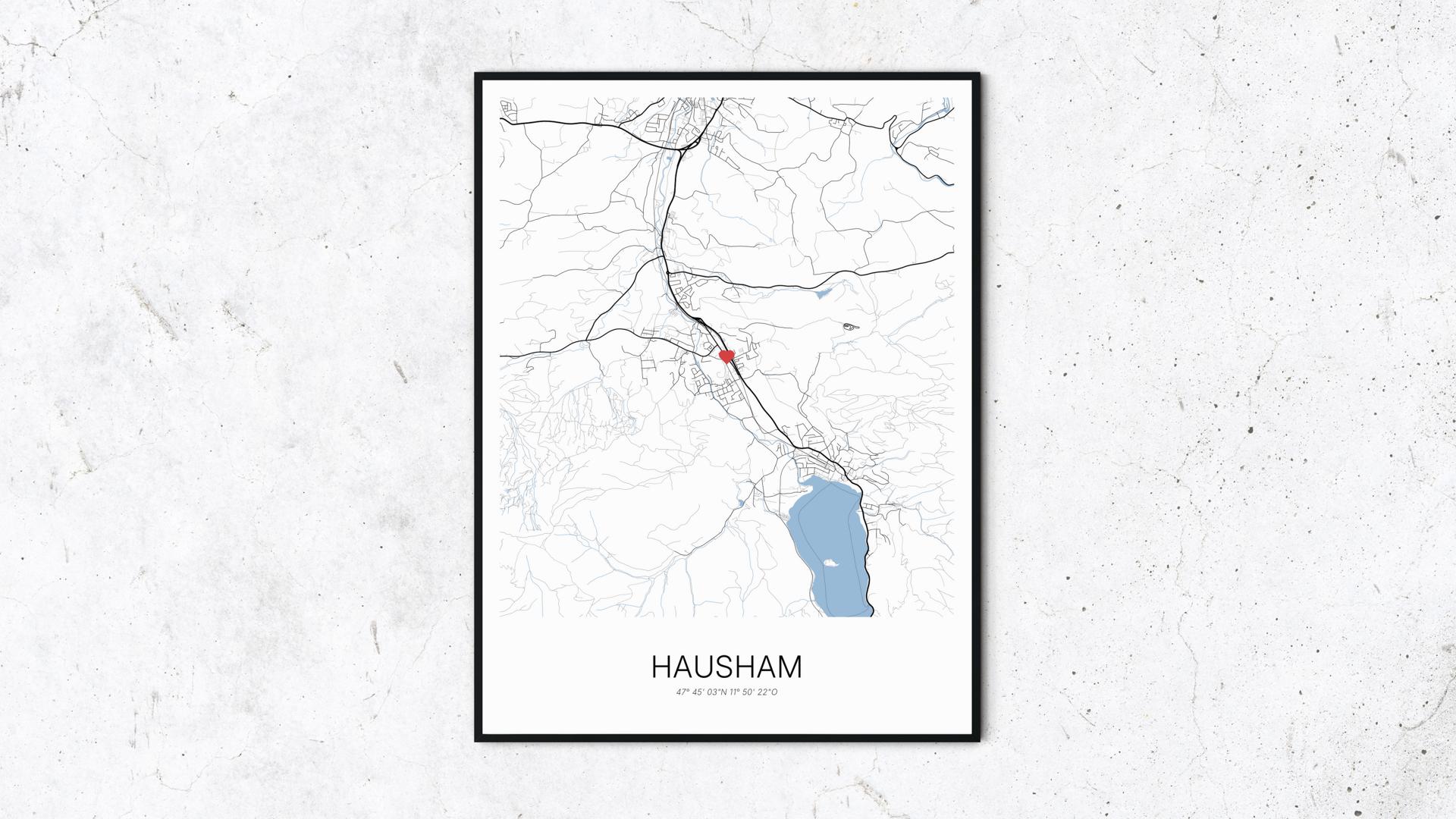 Cartida - Poster von Hausham - Bayern - Deutschland