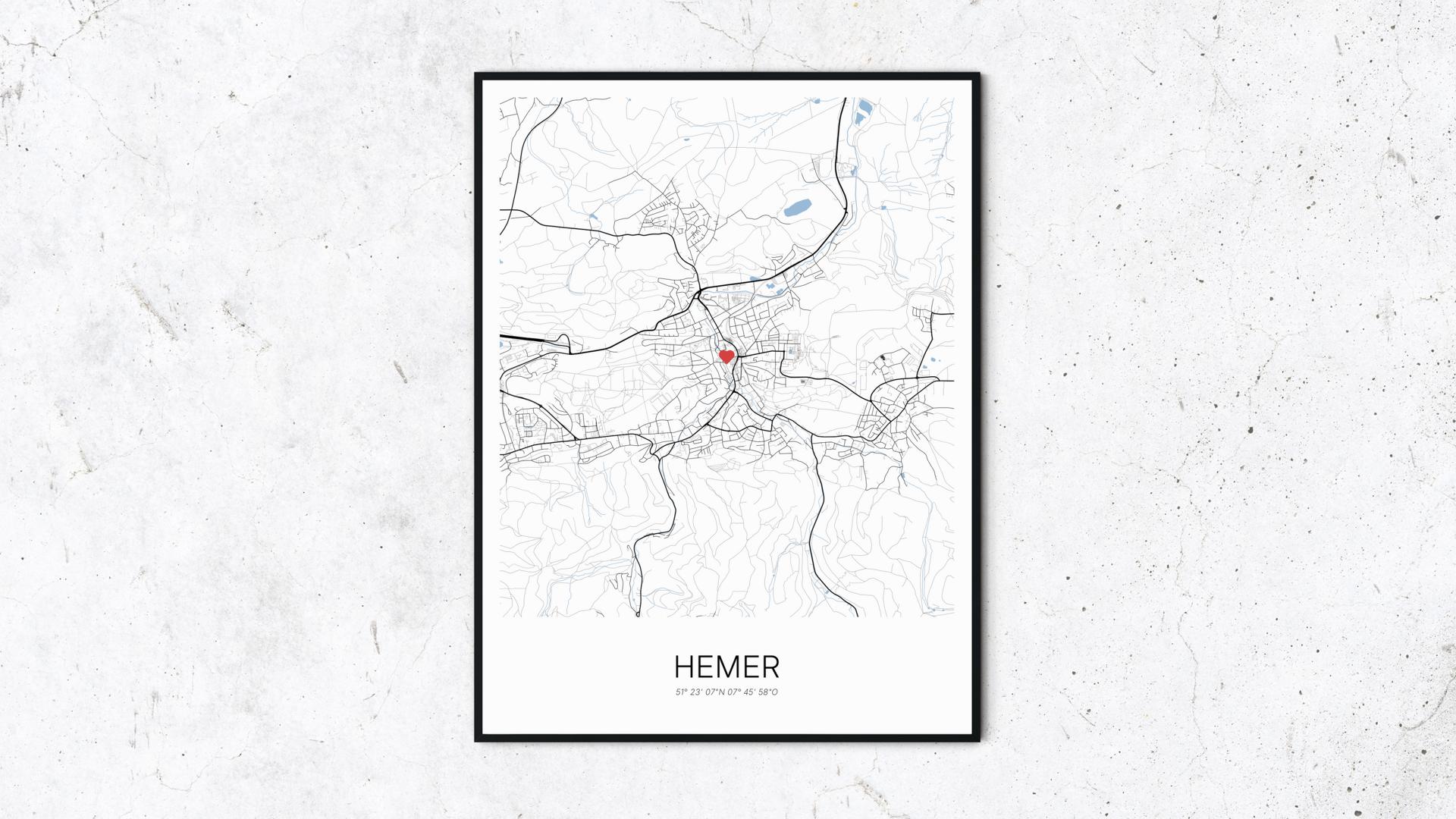 Cartida - Poster von Hemer - Nordrhein-Westfalen - Deutschland