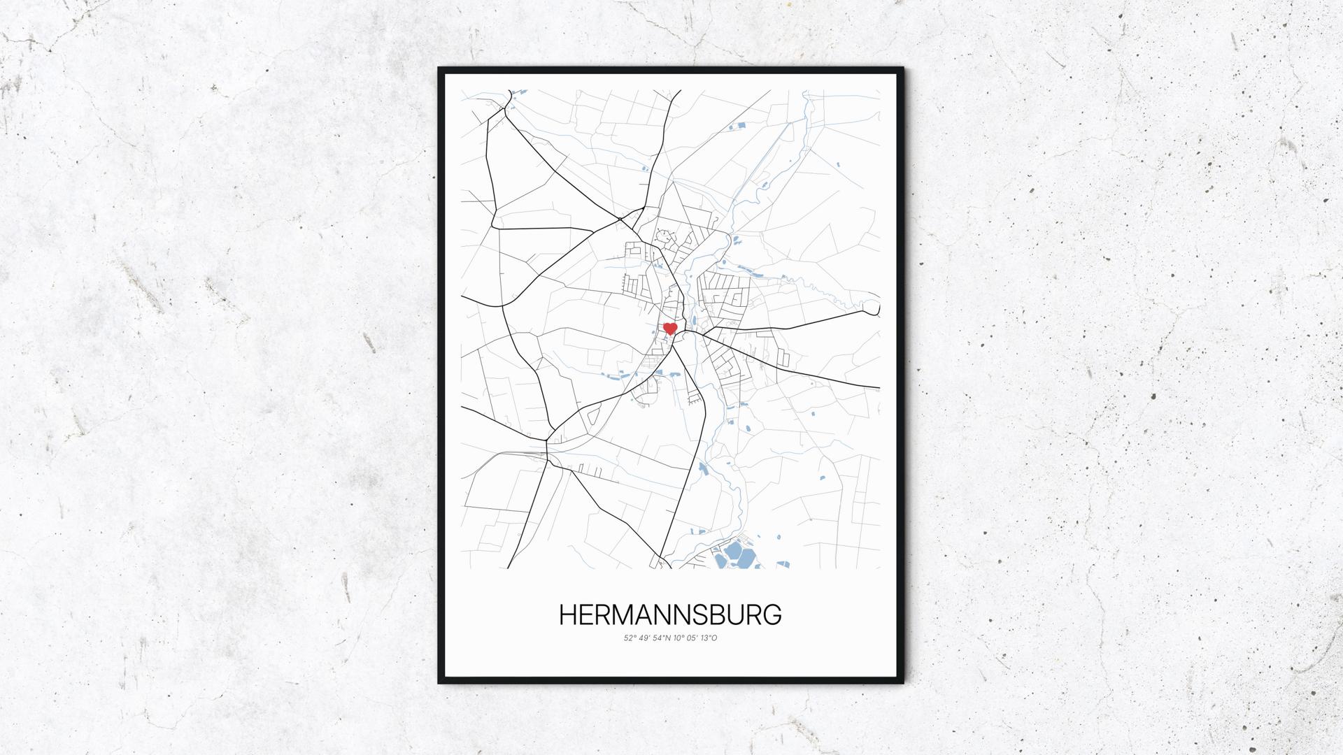 Cartida - Poster von Hermannsburg - Niedersachsen - Deutschland