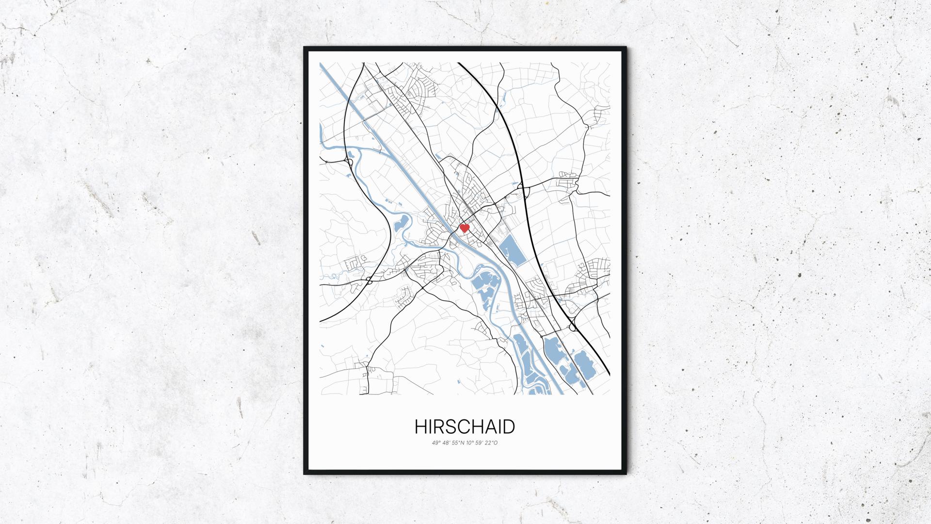 Cartida - Poster von Hirschaid - Bayern - Deutschland