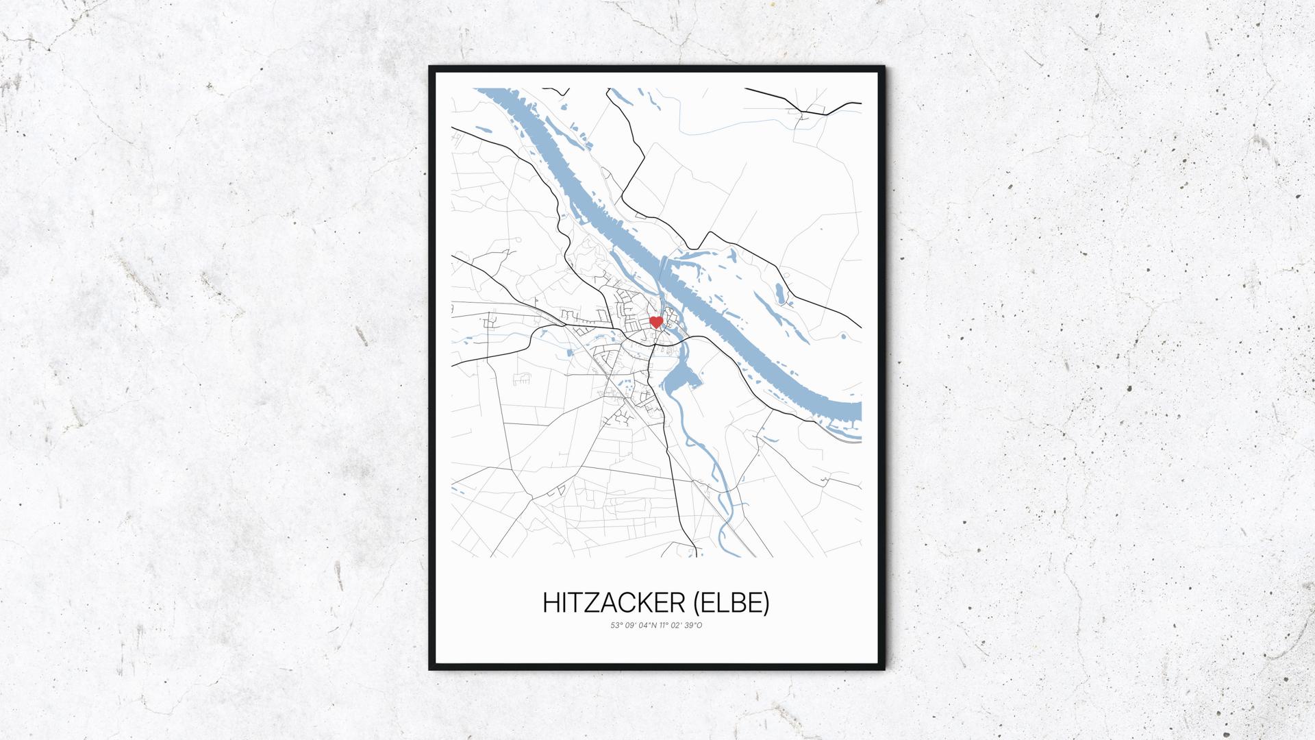 Cartida - Poster von Hitzacker (Elbe) - Niedersachsen - Deutschland