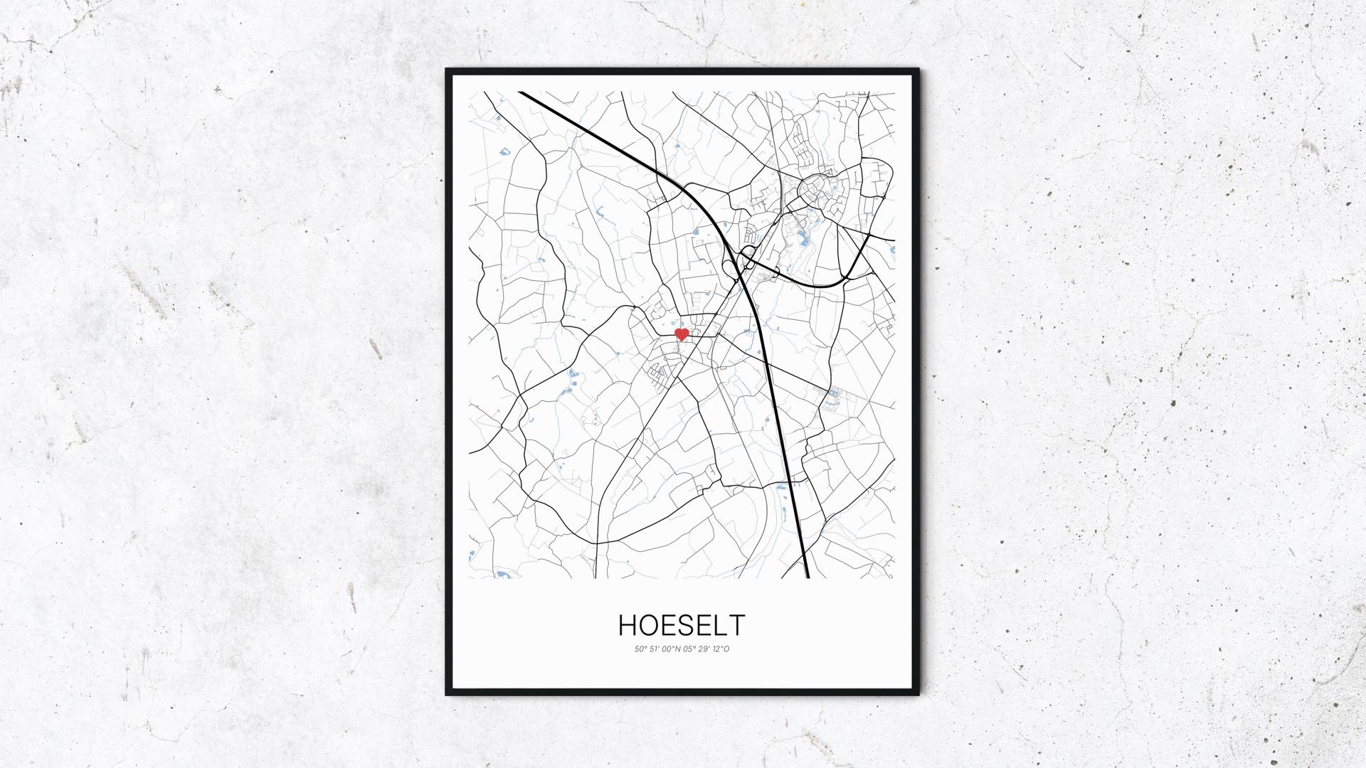 Cartida - Poster von Hoeselt - Vlaanderen - Belgien