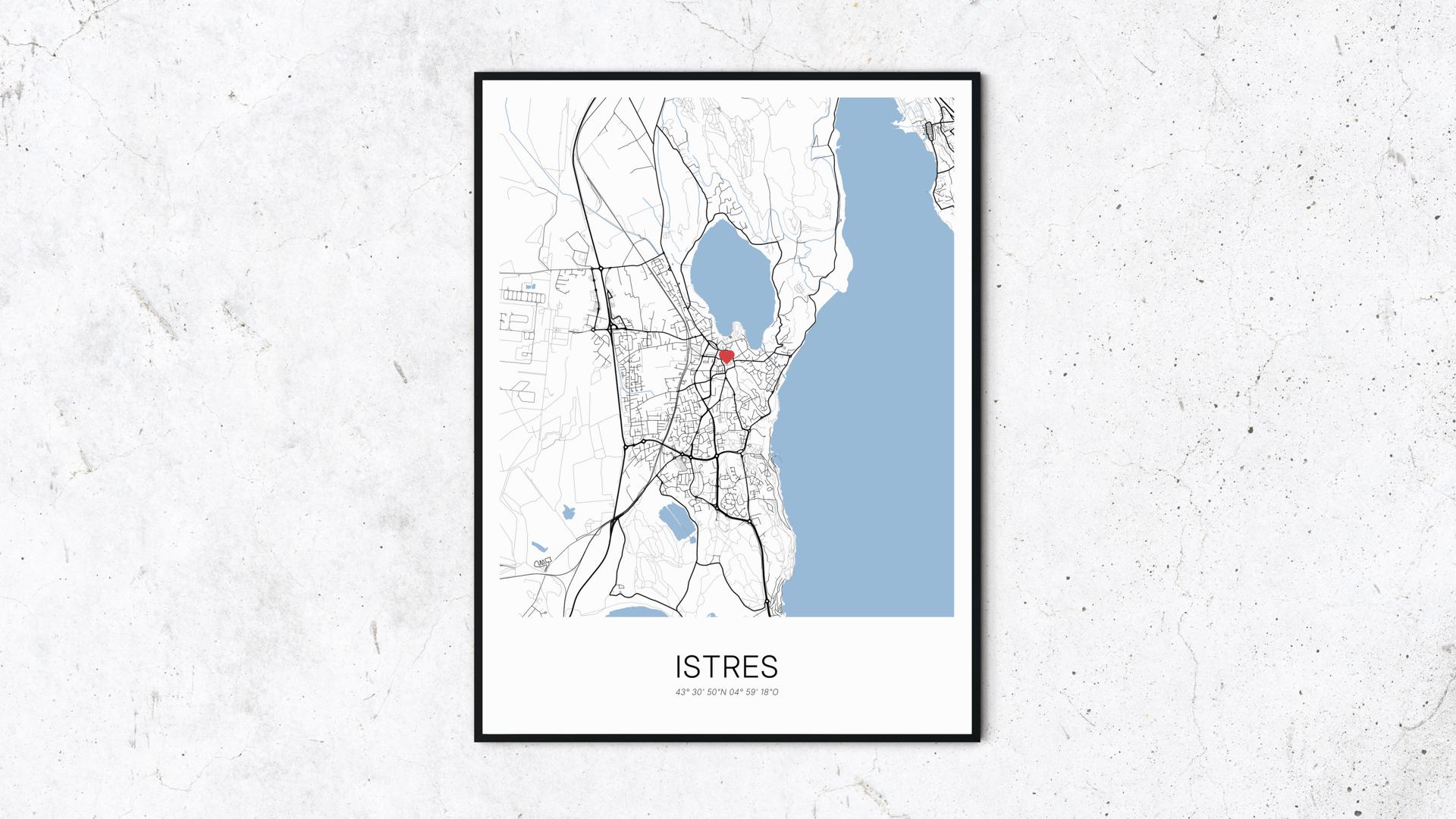 Cartida - Poster von Istres - Provence-Alpes-Côte d'Azur - Frankreich