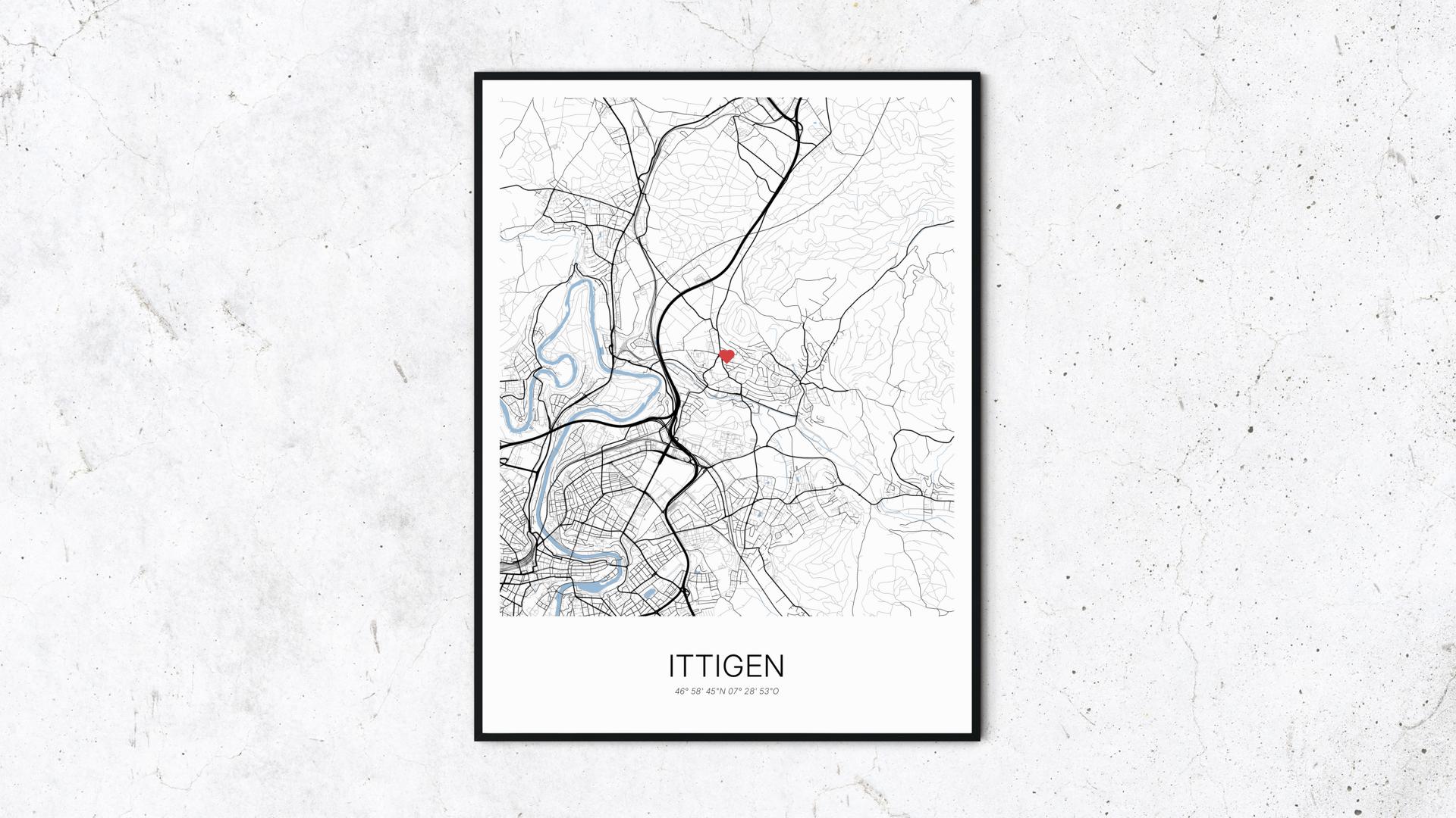 Cartida - Poster von Ittigen - Bern - Berne - Schweiz