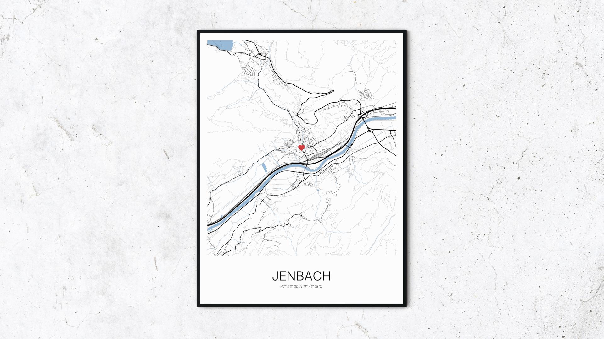 Cartida - Poster von Jenbach - Tirol - Österreich