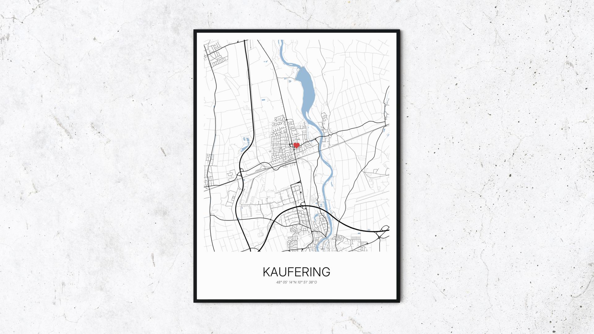 Cartida - Poster von Kaufering - Bayern - Deutschland