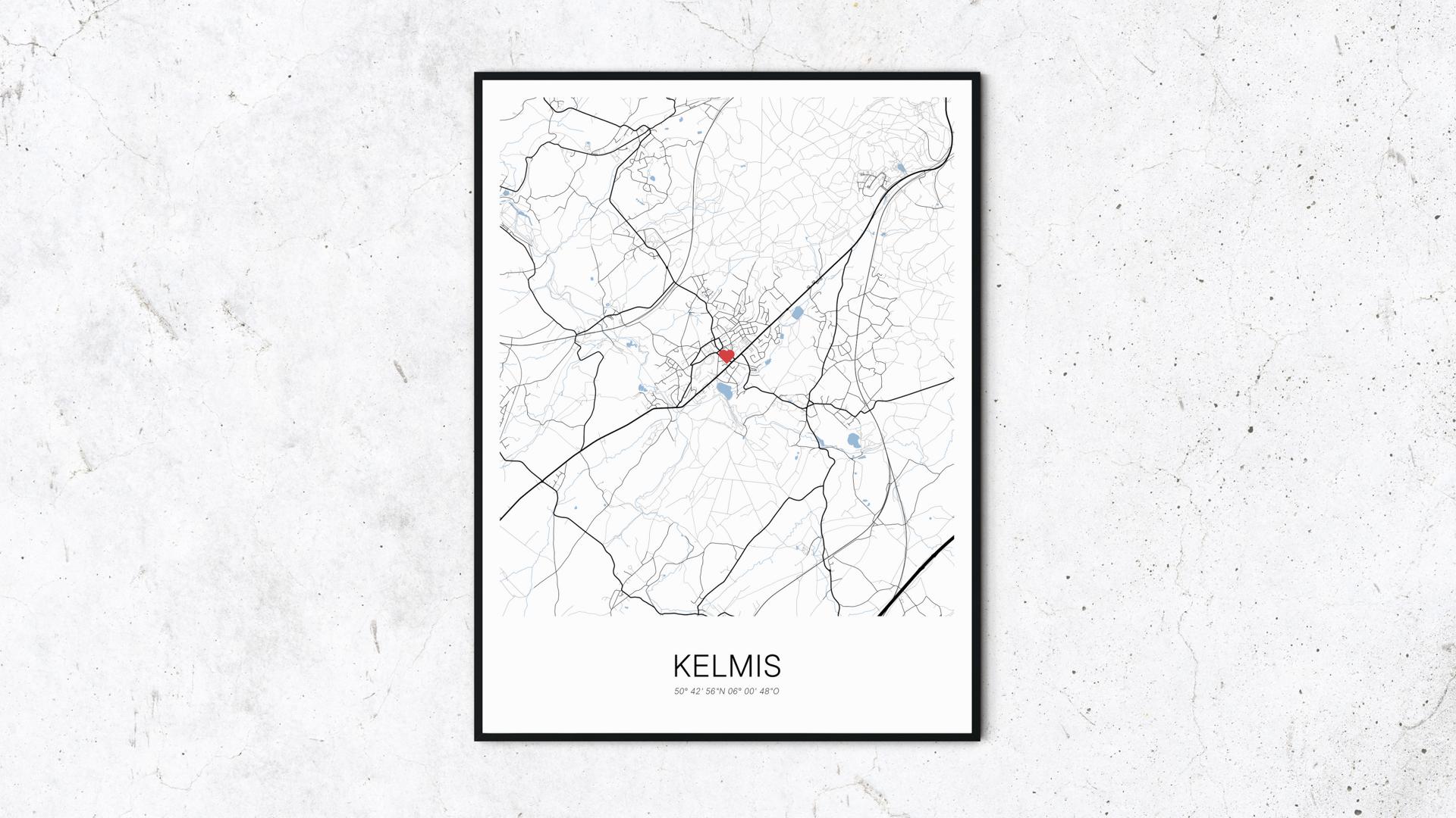 Cartida - Poster von Kelmis - Wallonie - Belgien