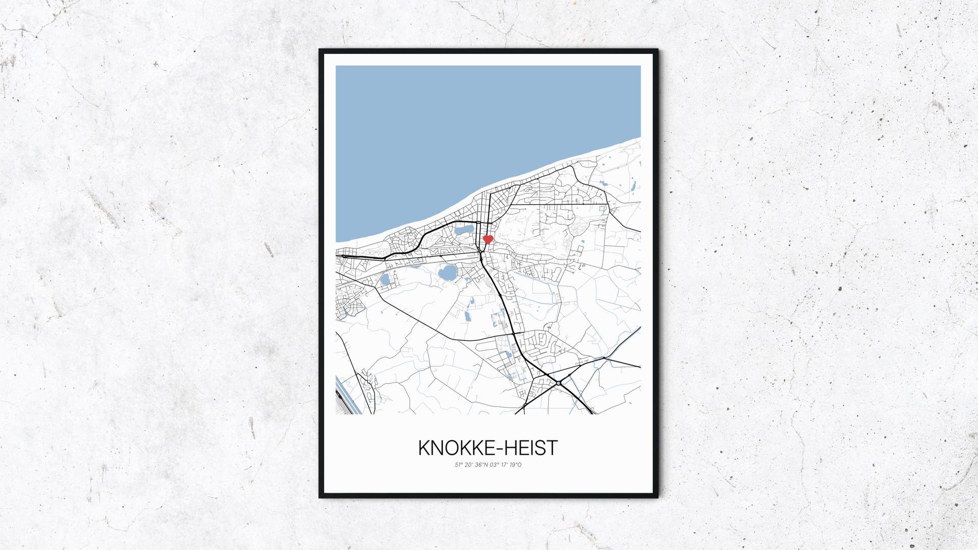 Cartida - Poster von Knokke-Heist - Vlaanderen - Belgien