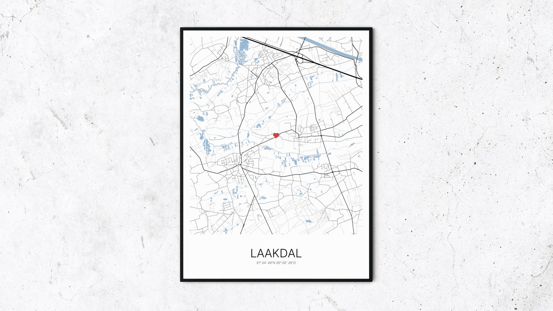 Cartida - Poster von Laakdal - Vlaanderen - Belgien