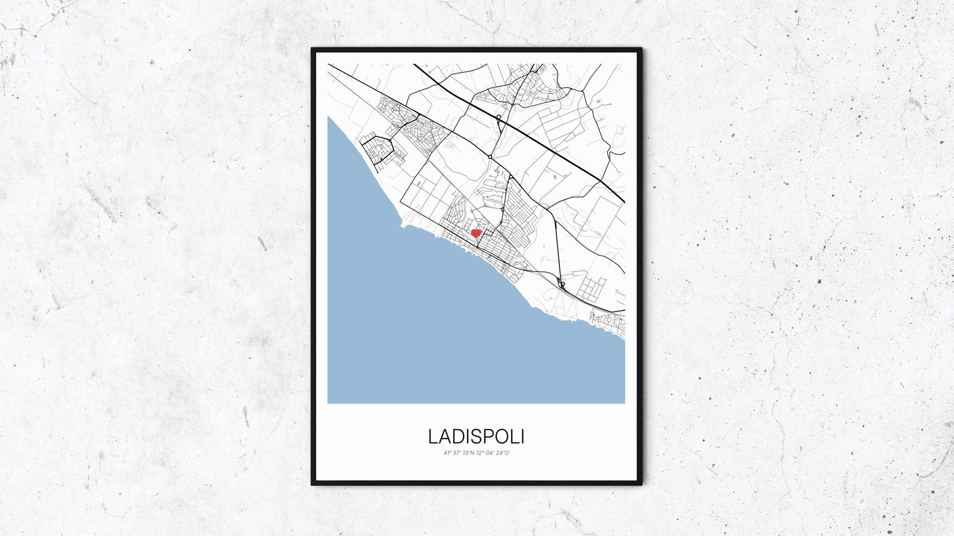 Cartida - Poster von Ladispoli - Lazio - Italien