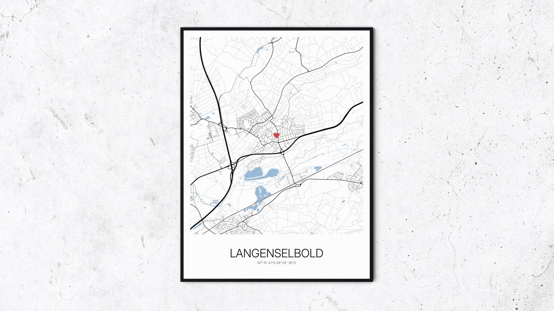 Cartida - Poster von Langenselbold - Hessen - Deutschland