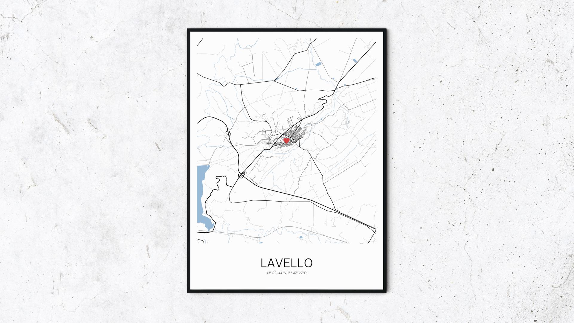 Cartida - Poster von Lavello - Basilicata - Italien