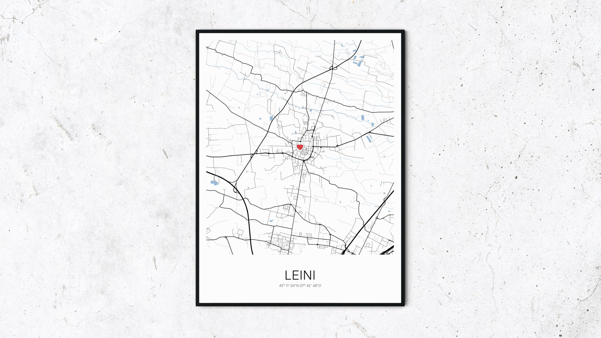 Cartida - Poster von Leini - Piemonte - Italien