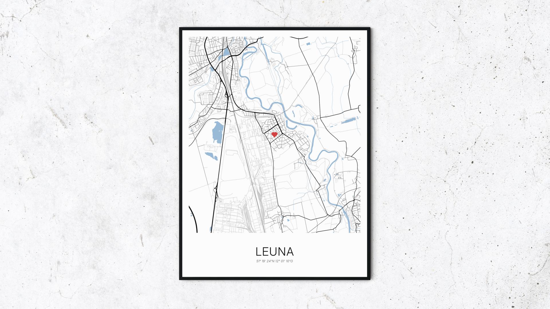 Cartida - Poster von Leuna - Sachsen-Anhalt - Deutschland