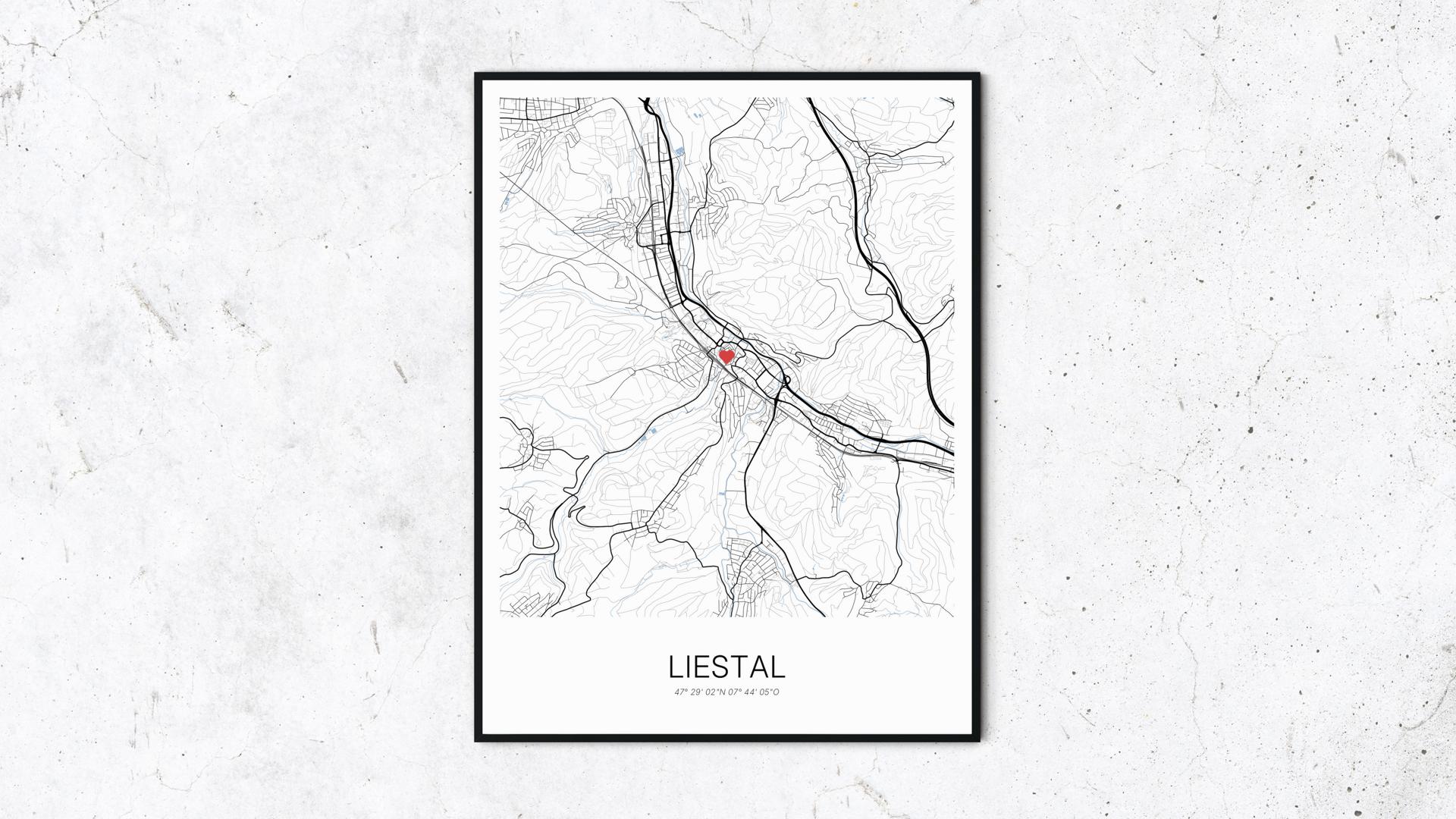 Cartida - Poster von Liestal - Basel-Landschaft - Schweiz